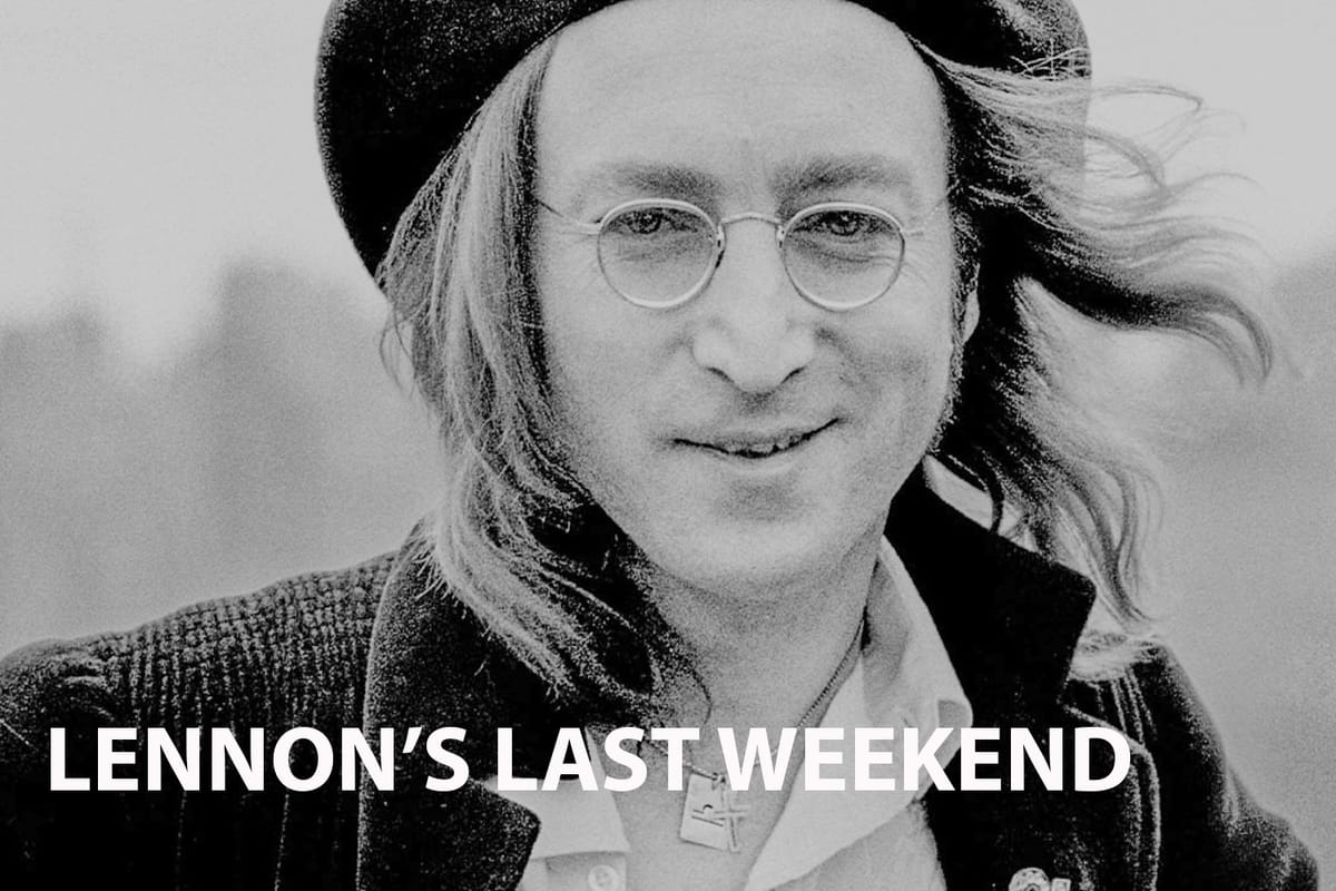 Lennon's Last Weekend: A Deep Dive into a Music Legend's Final Moments