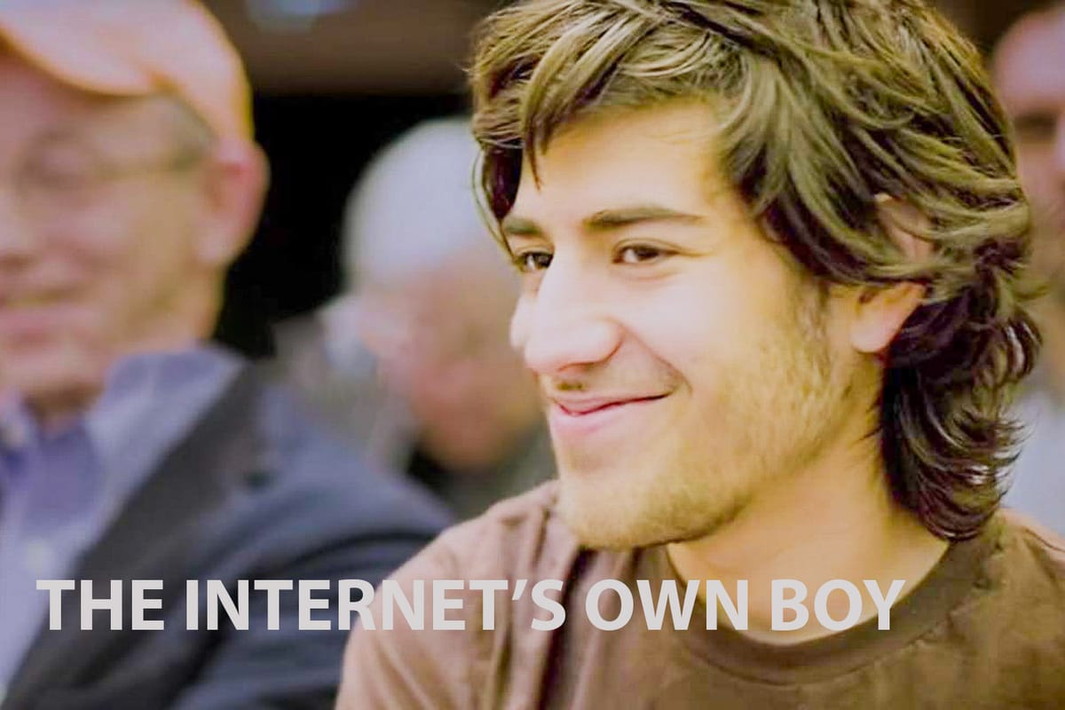 "The Internet's Own Boy" - The Life and Legacy of Aaron Swartz